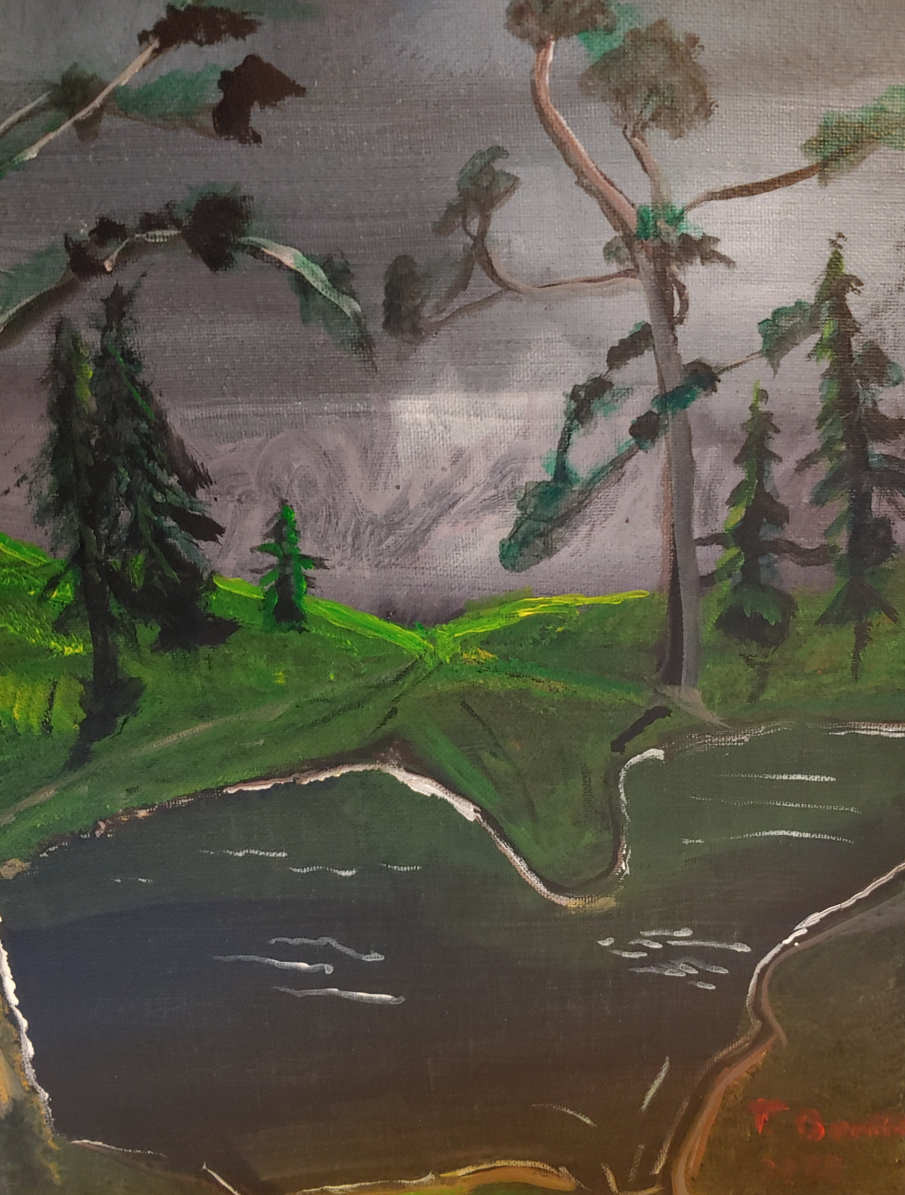 Black Canvases – Tom Oxenham – Artwork